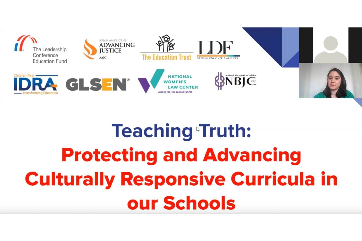 Teaching Truth: Protecting and Advancing Culturally Responsive ...